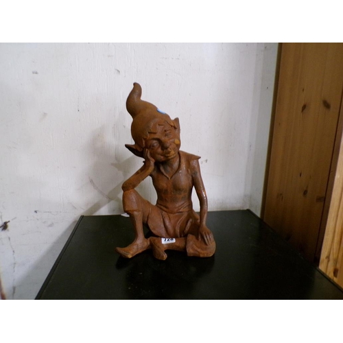 CAST IRON PIXIE FIGURE