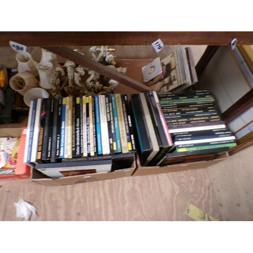 TWO BOXES OF MIXED RECORDS - CLASSICAL