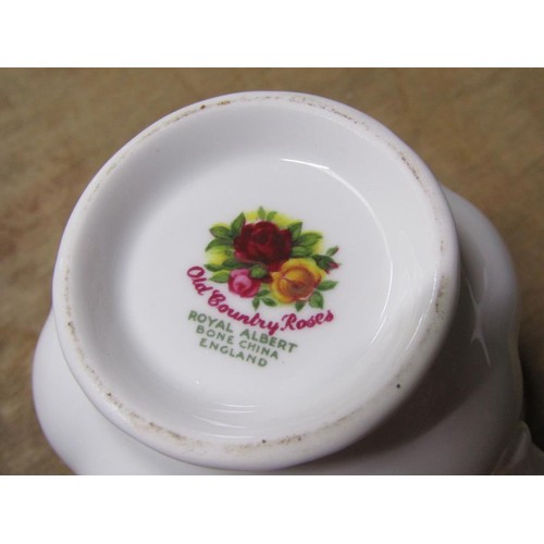 TWO BOXES OF ROYAL ALBERT OLD COUNTRY ROSE