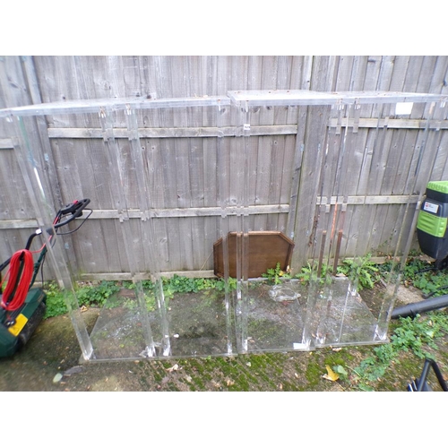 PERSPEX SHELVING