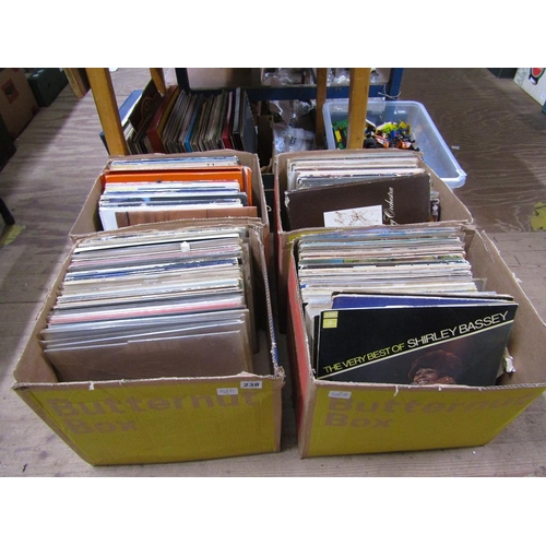 FOUR BOXES OF RECORDS