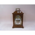 GARRARD/ELLIOT DANIEL QUARE REPLICA BRACKET CLOCK, 44CM H