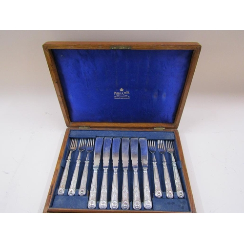 MAPPIN AND WEBB CANTEEN OF SILVER PLATED CUTLERY