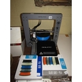 BALCO 3D PRINTER HE180021 WITH BLUE AND SLATE GREY PLA'S