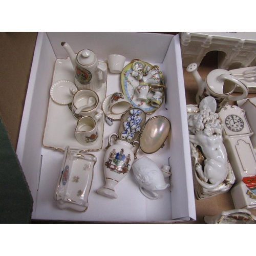 QTY OF PORCELAIN AND CHINA TO INC. CRESTED WARE