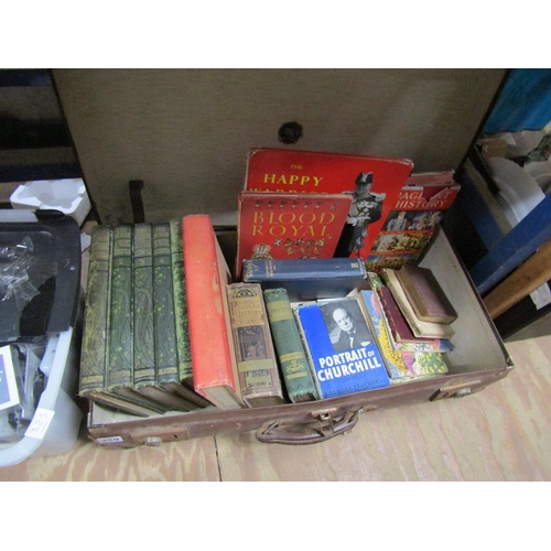 VINTAGE CASE OF BOOKS