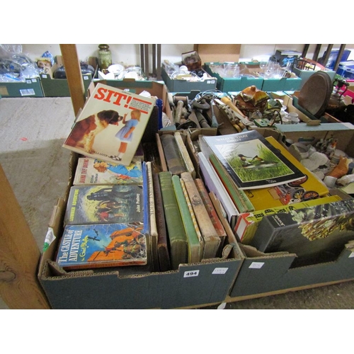 TWO BOXES OF MIXED BOOKS