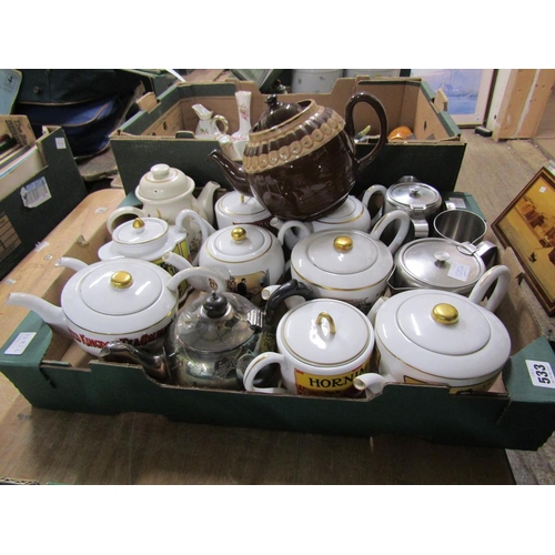 QTY OF TEAPOTS