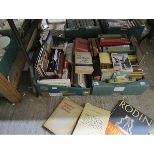 TWO BOXES OF MIXED BOOKS