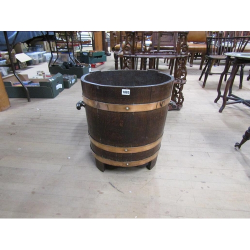 COOPERED BARREL