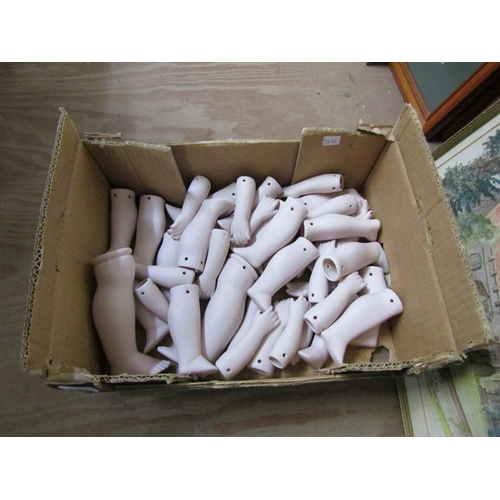 COLLECTION OF PORCELAIN DOLLS LIMBS