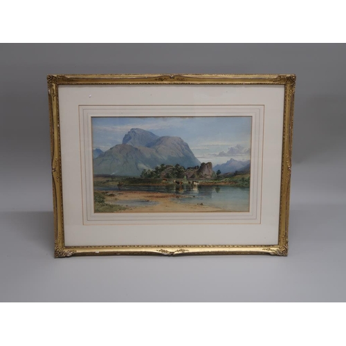 John Adam Houston - Inverlochy and Ben Nevis, signed and dated ...