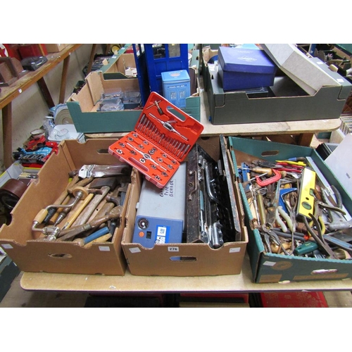 THREE BOXES OF MIXED TOOLS