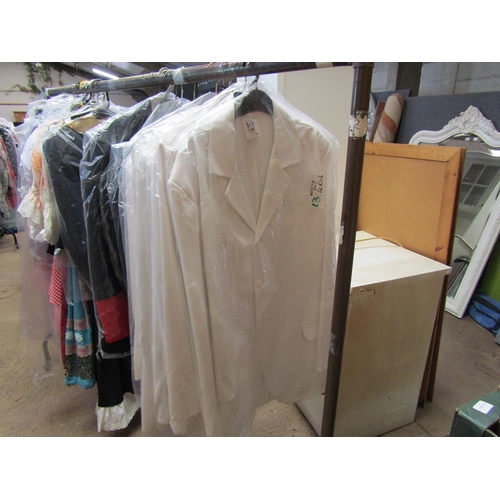 QTY OF FANCY DRESS COSTUMES (RAIL NOT INCLUDED)