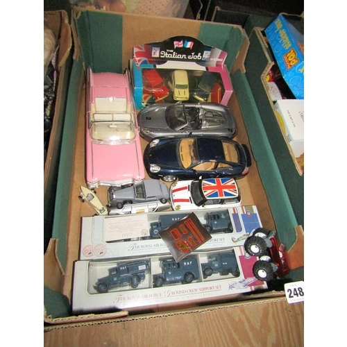 BOX OF MODEL VEHICLES