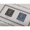WESTMINSTER COLLECTION, WORLDS MOST FAMOUS STAMPS TO INC. WORLDS FIRST ...