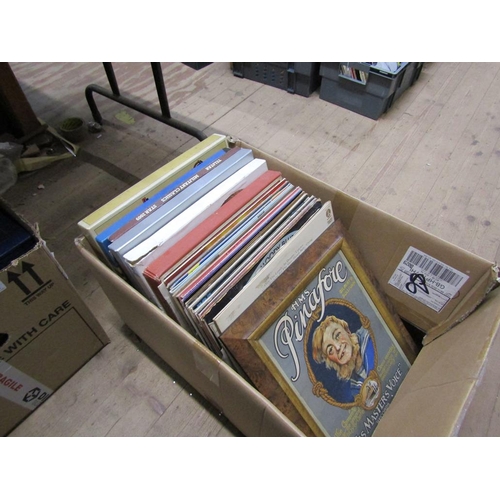 BOX OF MIXED RECORDS