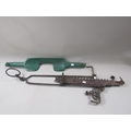 ANTIQUE YOKE; CAST IRON RACK