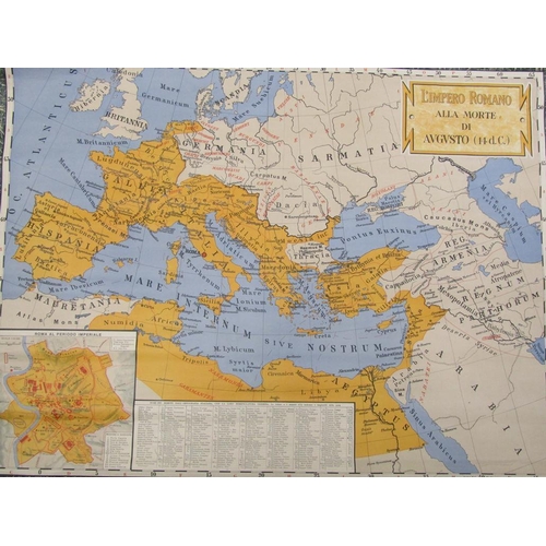 ROLLED MAP OF ROMANO