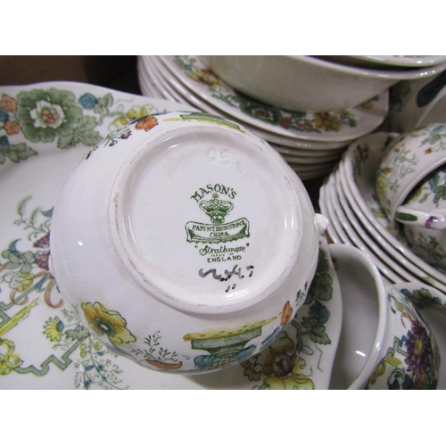 THREE BOXES OF MASONS CHINA STRATHMORE