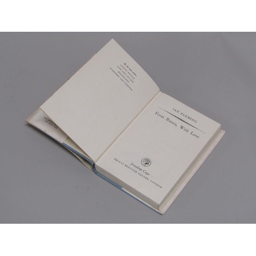 IAN FLEMING, FROM RUSSIA WITH LOVE, FIRST EDITION ISSUED BY JONATHAN ...