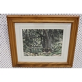Alfred H Cook (1907-70) Australia, water side rainforest, signed lower ...
