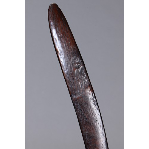 FINE EARLY ELEGANT BOOMERANG, DARLING RIVER REGION, NEW SOUTH WALES ...