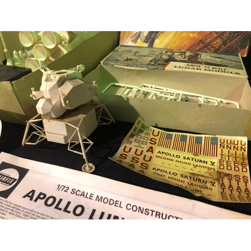 1970's Airfix Apollo Saturn V with Lunar module
