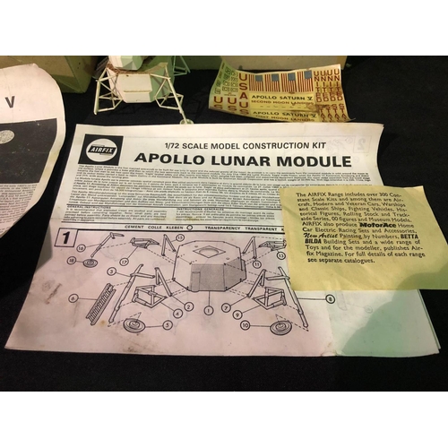 1970's Airfix Apollo Saturn V with Lunar module