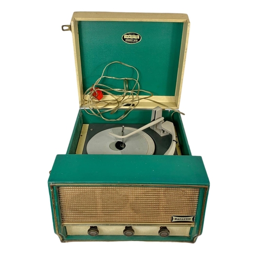 Vintage Dansette Monarch record player 41 x 49 x 25cm