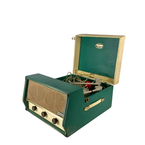 Vintage Dansette Monarch record player 41 x 49 x 25cm