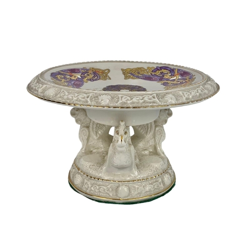 CRÈ Irish pottery centrepiece. Handcrafted in Galway. 20 x 13cm