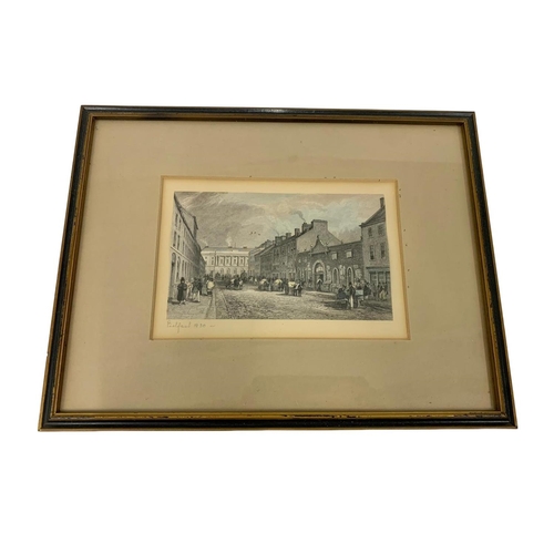 2 Edwardian prints. 30 x 23cm.