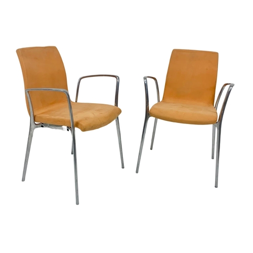 A set of four "Gorka" chairs, dsigned by Jorge Pensi, for AKABA. Mid ...