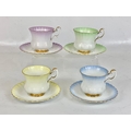 An 8 piece Royal Albert “Rainbow” tea set.