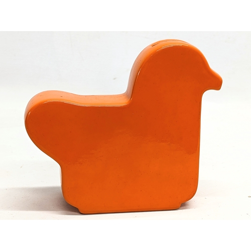 A Carlton Ware pottery money box. 16.5x14.5cm