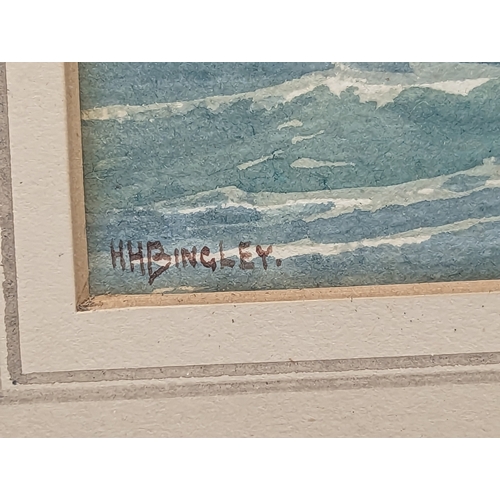 A pair of original signed watercolour paintings by Henry Harding ...