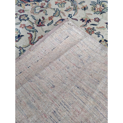 A very large vintage Middle Eastern style rug. 312x369cm