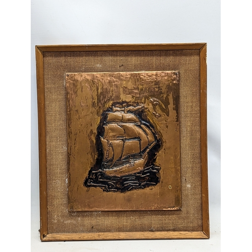 A sundry lot of nautical items, including model ship of "Sea Witch ...