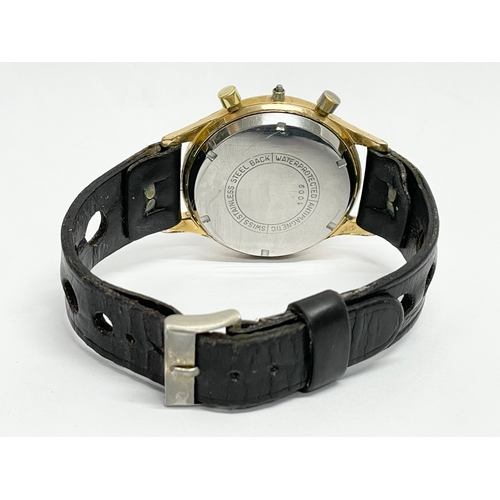 A vintage Lanco 17 Jewels Incabloc Antimagnetic gents watch.