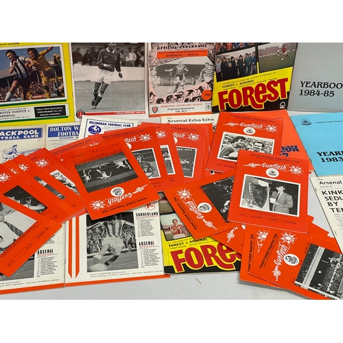 A collection of vintage football programmes. 1950’s-1980’s. 1959 ...