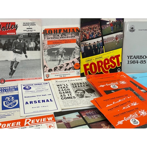 A collection of vintage football programmes. 1950’s-1980’s. 1959 ...