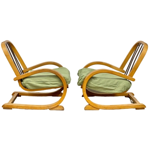 A rare pair of 1930’s Art Deco ‘Famulus’ cantilever chairs designed by ...