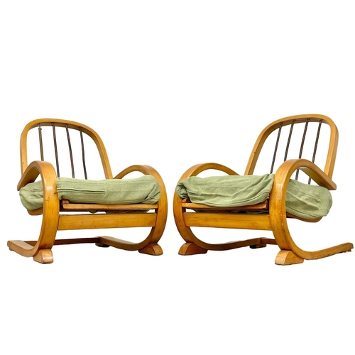 A rare pair of 1930’s Art Deco ‘Famulus’ cantilever chairs designed by ...