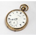 A rolled gold Vertex pocket watch
