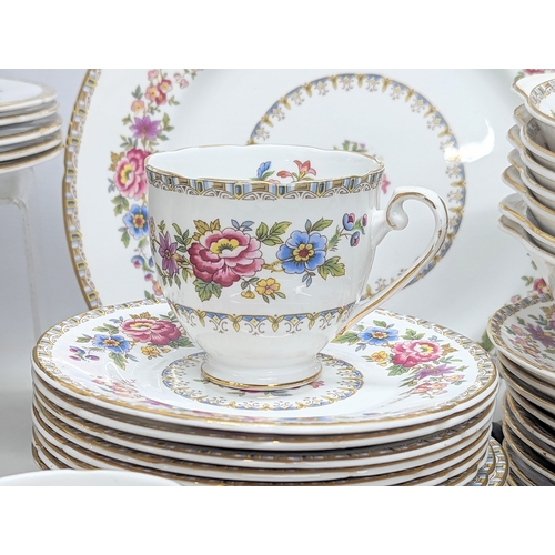 A 126 piece Royal Grafton 'Malvern' dinnerware with coffee pot, cake ...