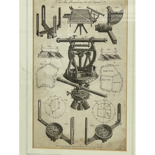 A set of 4 late 19th century mechanical engineering prints. C.Cooke ...