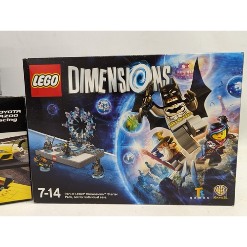 4 boxes of unopened Lego, including Dimensions Starter Pack, Speed ...