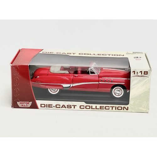 A Motor Max Die-Cast Collection 1949 Buick Roadmaster model car with ...