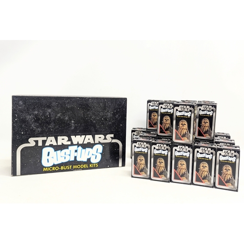 A complete collection of Star Wars Bust-Ups Micro-Bust Model Kits ...